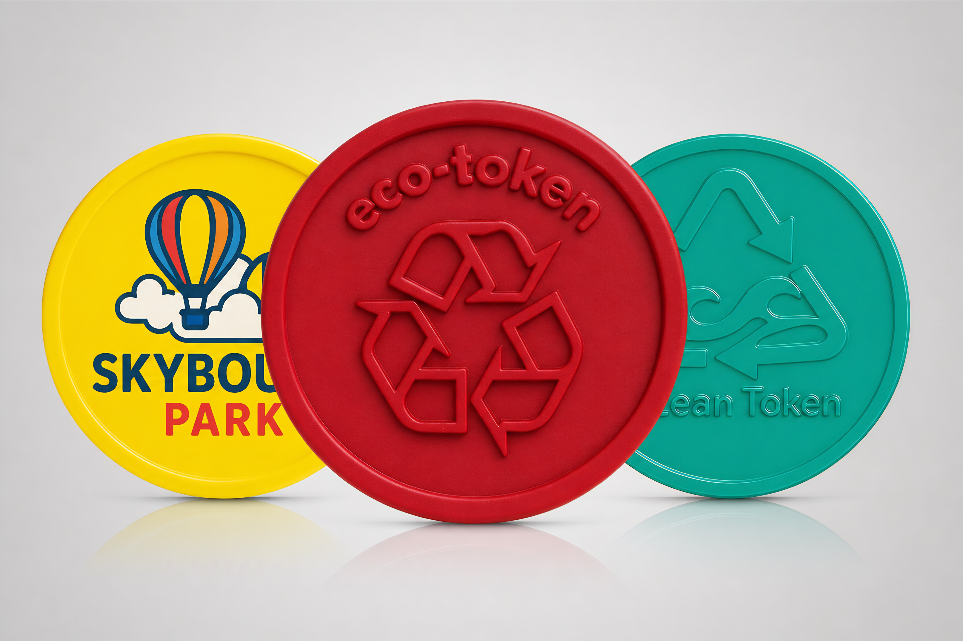 Biodegradable Eco Tokens • Custom Designs • Fast Delivery