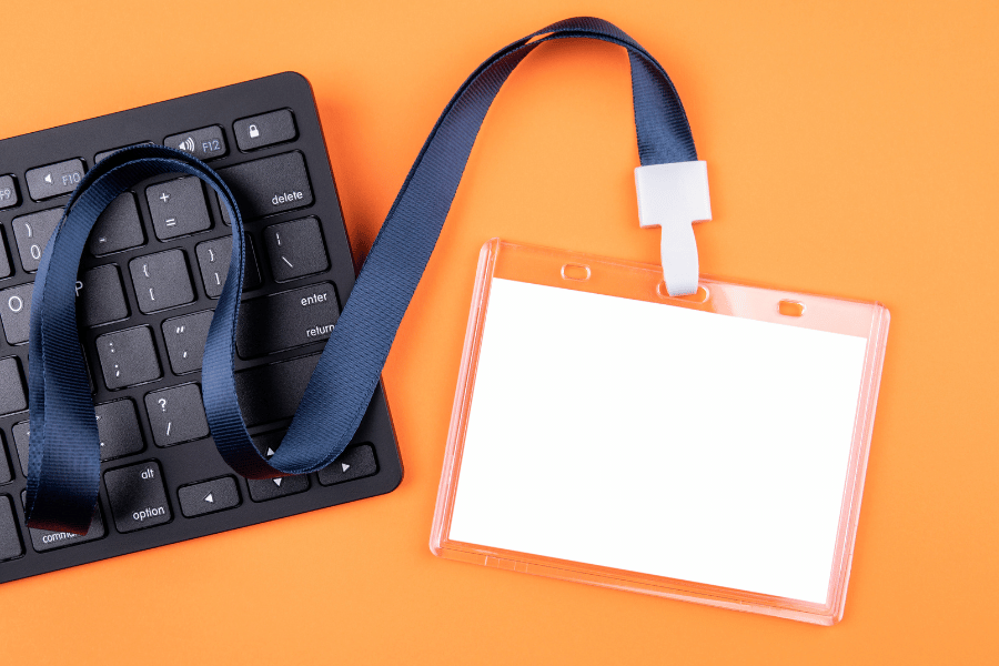 Lanyards, access control and ID cards